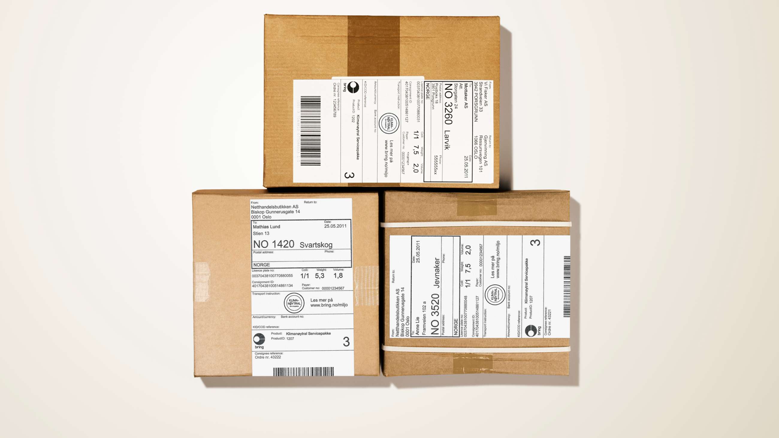 Avoid delays in deliveries by using the correct barcode - bring.com